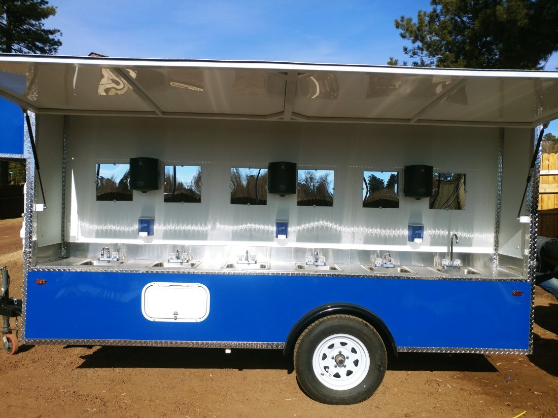 Start your own Business $1000.00 per day! Handwashing Station Trailer w ...