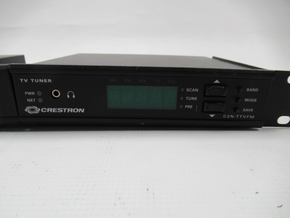 Crestron ST-RMK Mount Rack With 2x C2N-TTVFM Modules AM/FM/TV Antenna ...