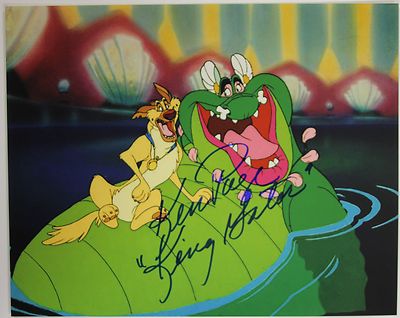 Ken Page autograph signed King Gator "All Dogs Go To Heaven" 8x10 photo ...