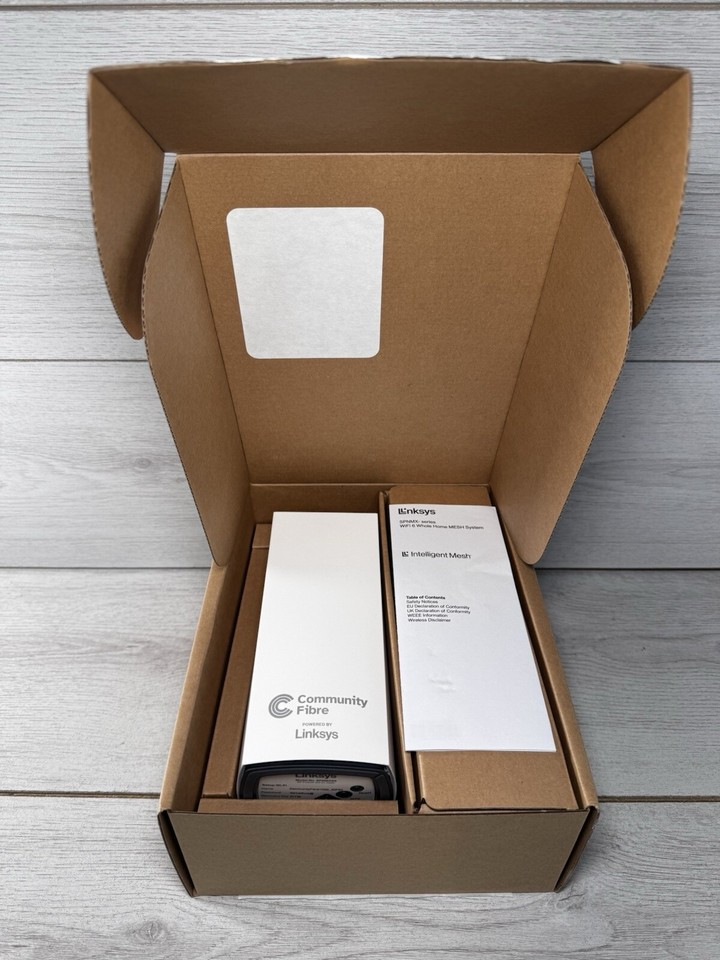 New Linksys Atlas Whole-Home Mesh Wi-Fi 6 Dual-Band Syst. SPNMX56 ...