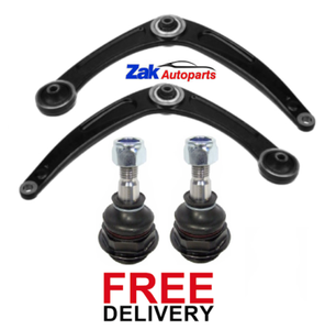 FOR PEUGEOT 308 FRONT RIGHT & LEFT LOWER CONTROL WISHBONE ARM & 2 BALL ...