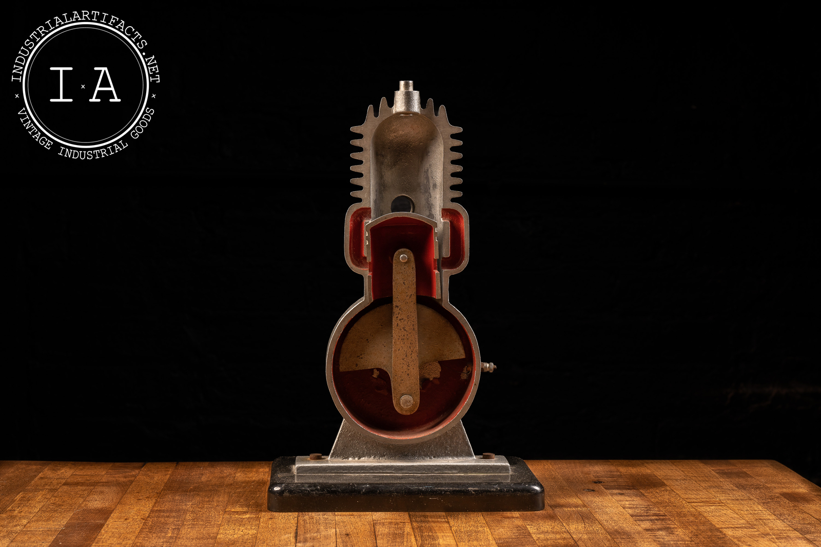 Vintage Cast Metal Two Stage Engine Demonstrator | eBay