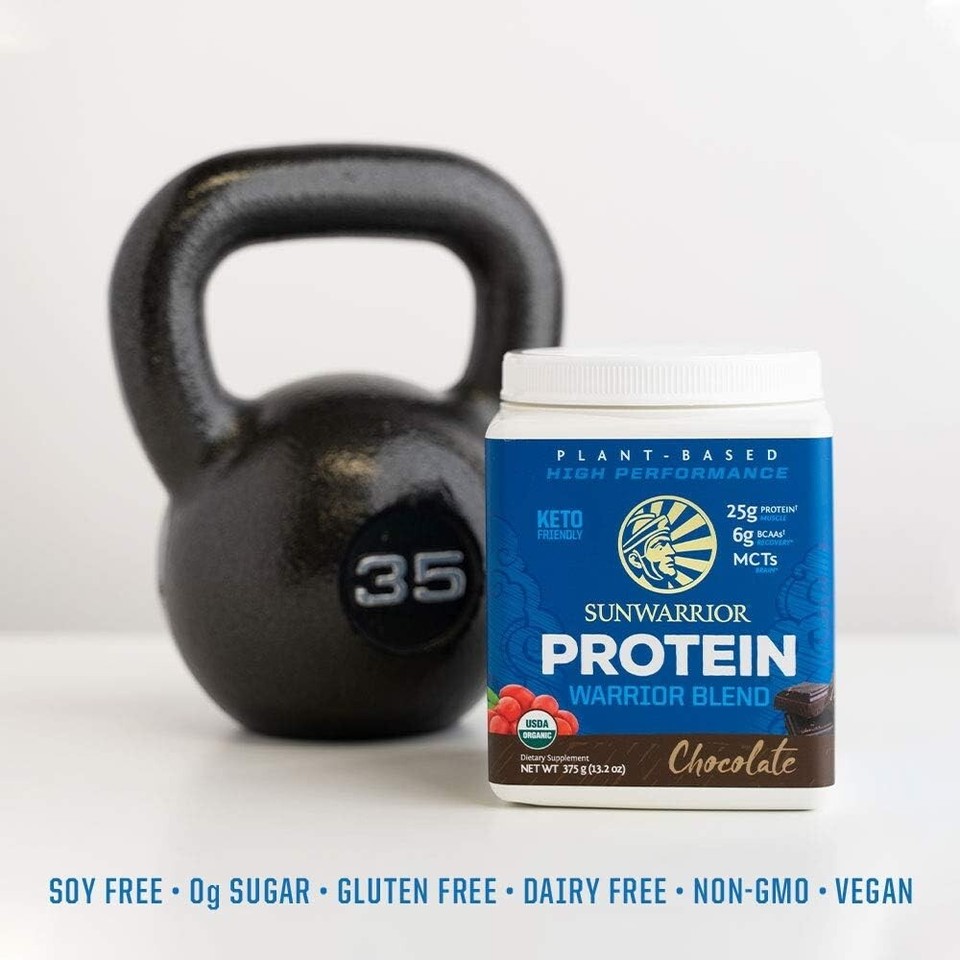 Sunwarrior Vegan Protein Powder with BCAA Organic Hemp Seed Protein ...