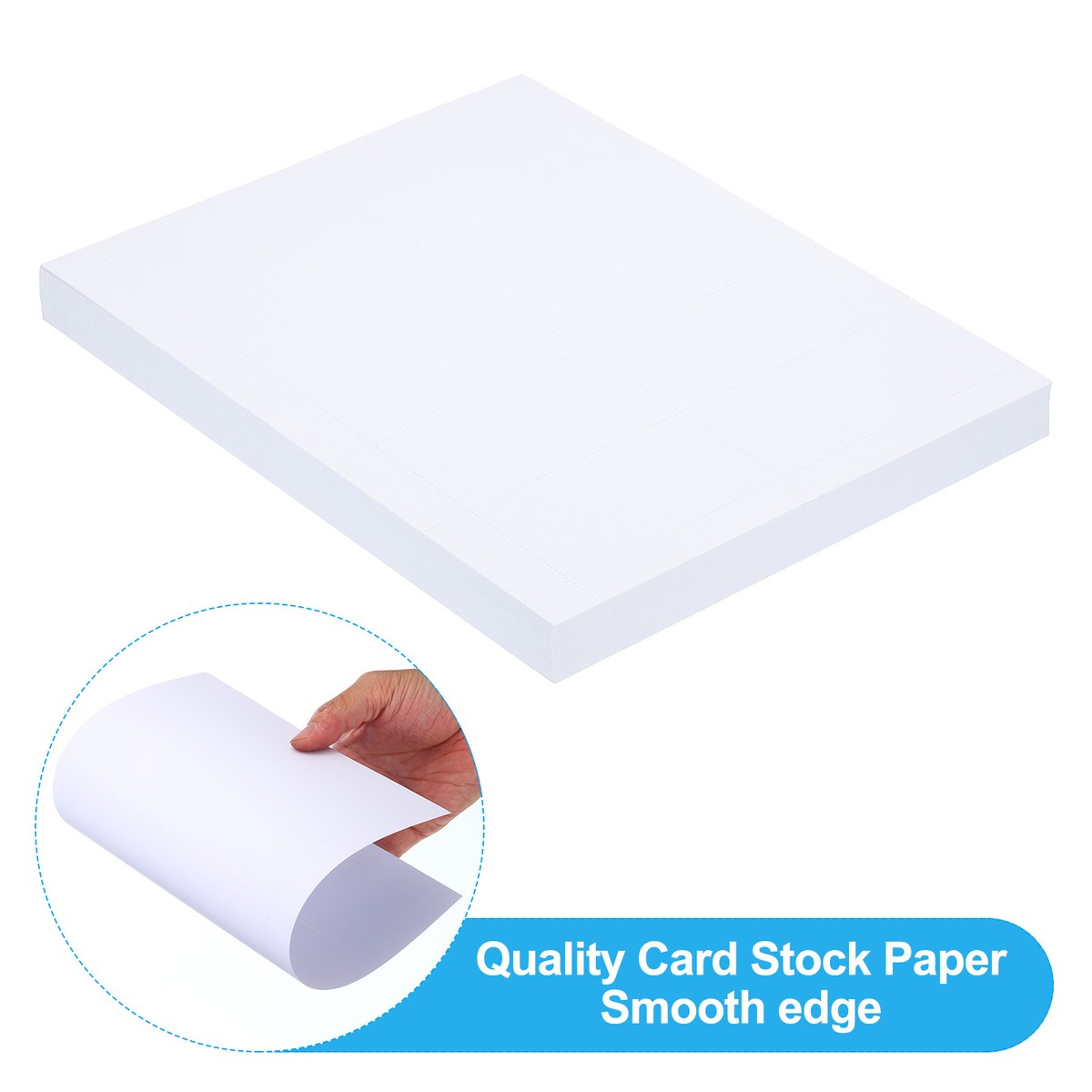 Blank Perforated Business Card Stock