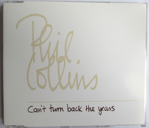 PHIL COLLINS - PROMO SINGLE CD "CAN'T TURN BACK THE YEARS" | eBay