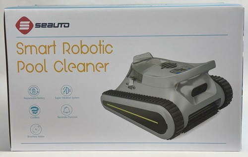 Robotic Pool Cleaner Robot Vacuum Cordless Wall Climbing Seauto Crab | eBay