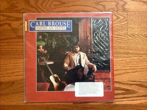 Carl Brouse Vinyl "American Hotel" Promo DTI Records 1983 DT-3214 EX/EX ...