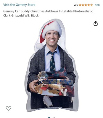 National Lampoon'Christmas Vacation Clark Griswold Inflatable Car Buddy ...