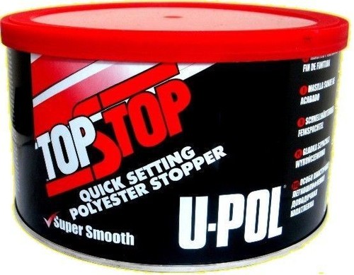 U-pol TOP STOP RED Filler Smooth Finishing Stopper UPOL Car filler ...