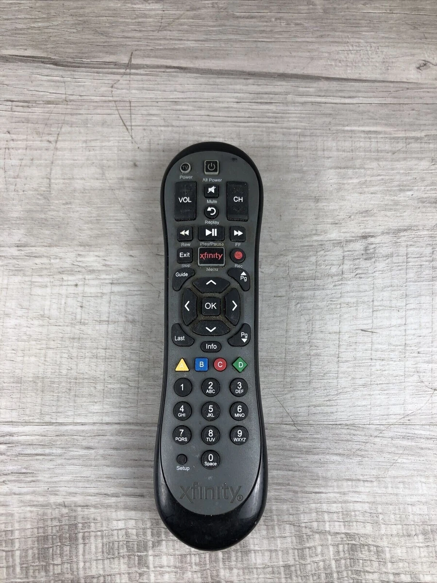 Xfinity Remote Control Settings