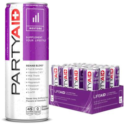 PARTYAID Rehab Blend | Feel Good Tonight & Tomorrow | Contains 5-HTP ...