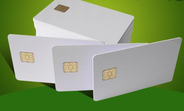 12 PCs Contact IC card 4428 Chip Smart Card PVC Blank White | eBay