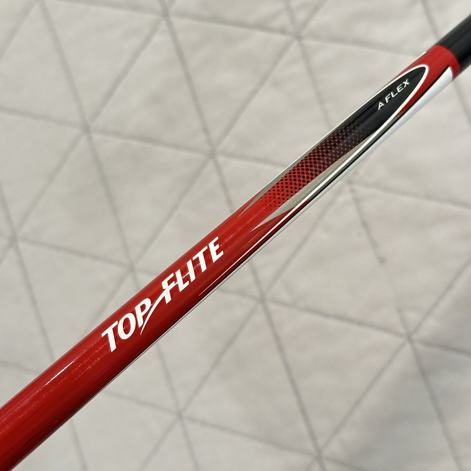 Top Flite Stainless Red 8 Iron Top Flite 'A' Flex Graphite 36 1/4 ...