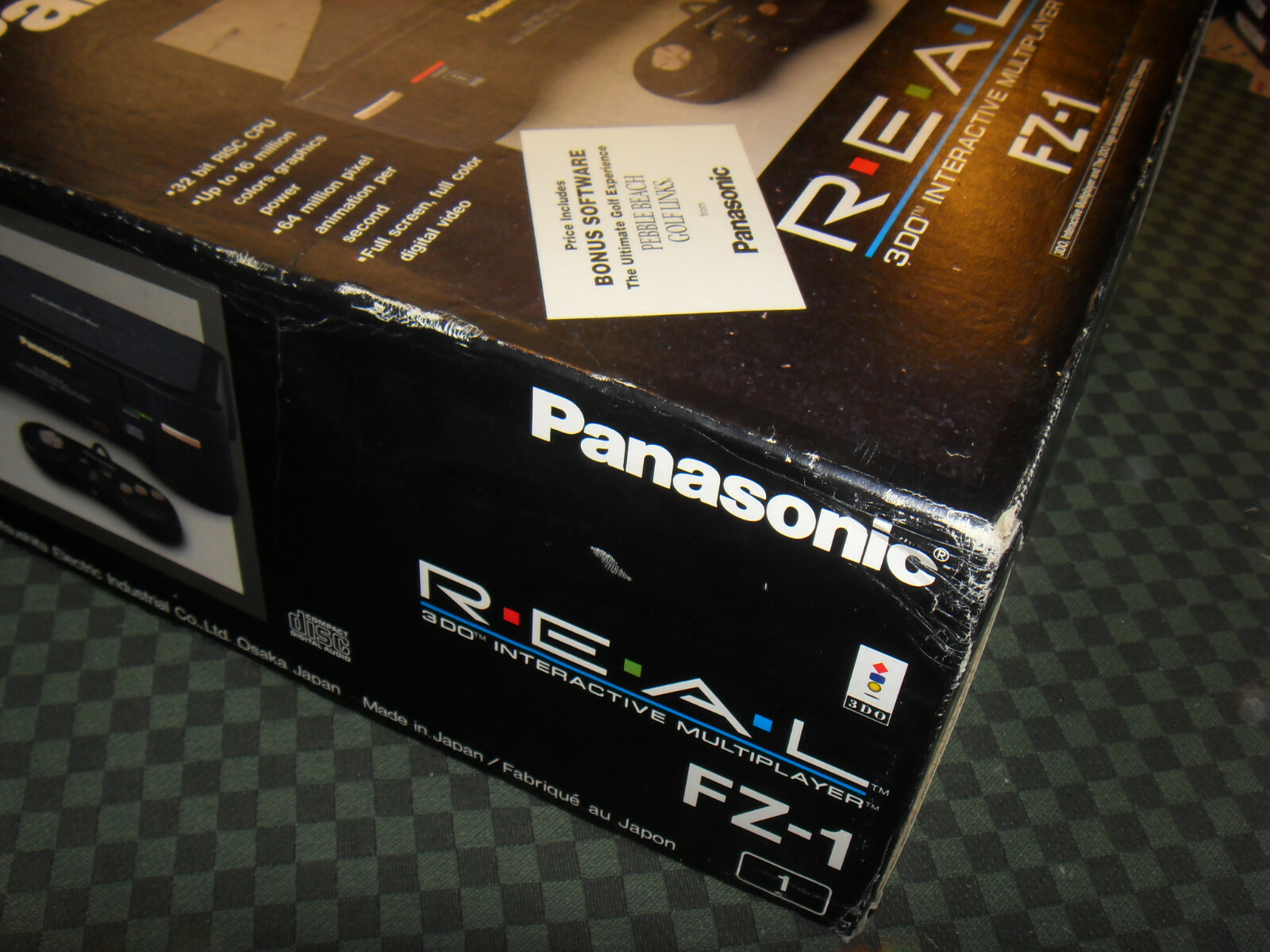 RARE : Console 3DO FZ-1 Pal Panasonic en boite noire sans notice ...