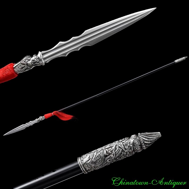 Yari Spear Original Muromachi Period Japanese Makura Yari "Pillow