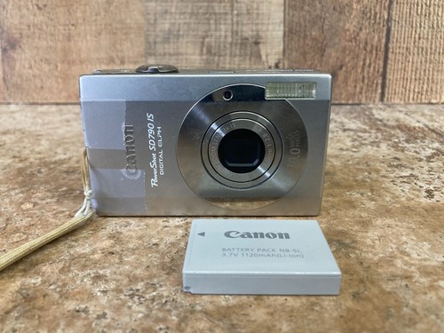 Canon PowerShot SD790 Is Digital Camera W/ Battery PLEASE READ! | eBay