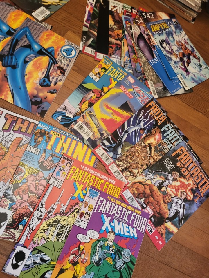 40 Fantastic Four Comic Lot Marvel Comics High Grade | eBay