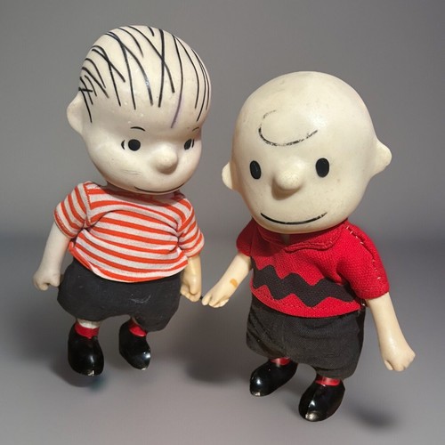 Peanuts Pocket Dolls Linus & Charlie Brown Vintage 1960’s | eBay