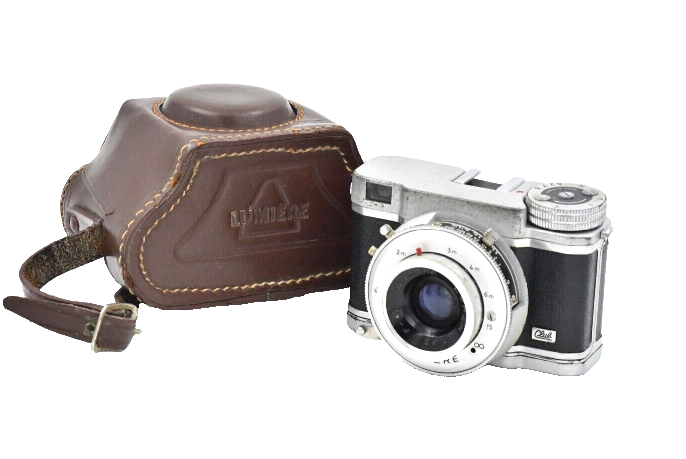 LUMIERE Eljy Club c-1960 Compact Film Camera Made in France | eBay