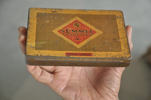 Vintage Summit Cigarettes Ad Litho Tin Box | eBay