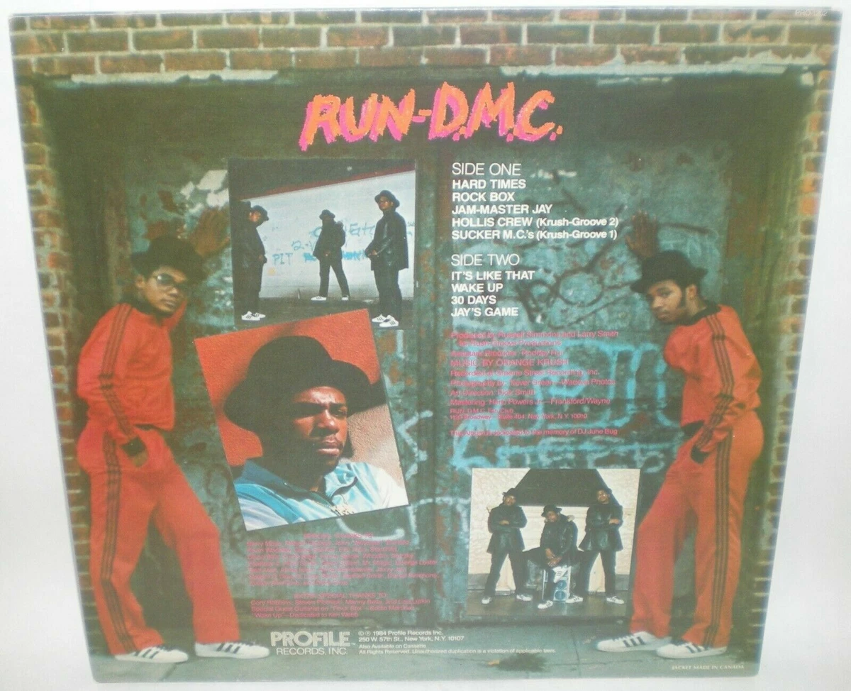 Run Dmc First Album Cover