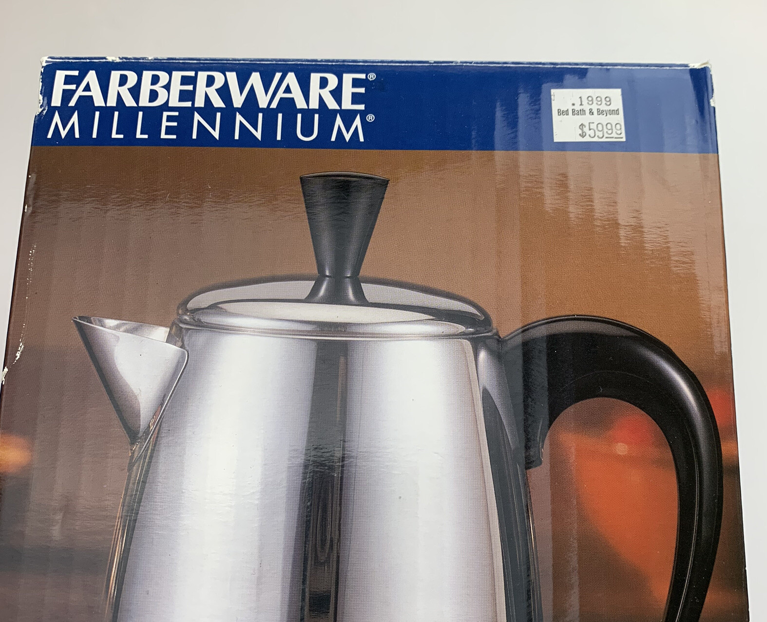 FARBERWARE MILLENNIUM 4-6-8 Cup Automatic Electric Percolator Coffee ...