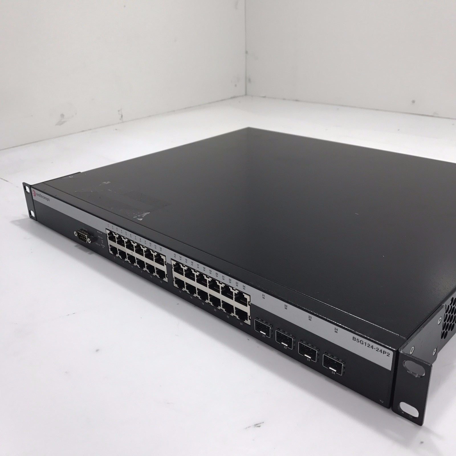 Enterasys B5G124-24P2 24-Port 10/100/1000 POE Switch | eBay UK