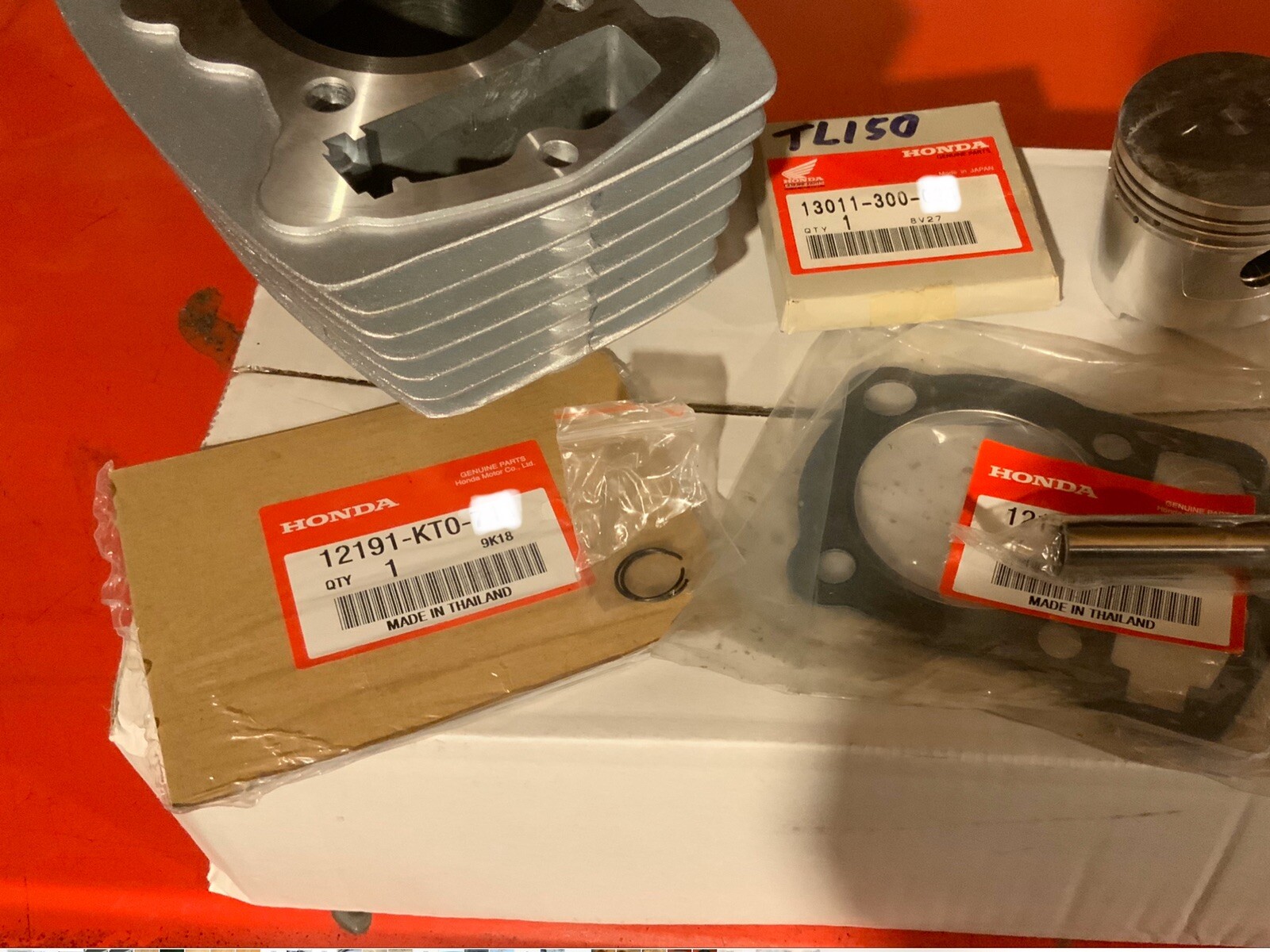 Honda OE TL125 61m 150 Big Bore Kit Bore To 65.5mm 68m Spigot 63.25m If ...