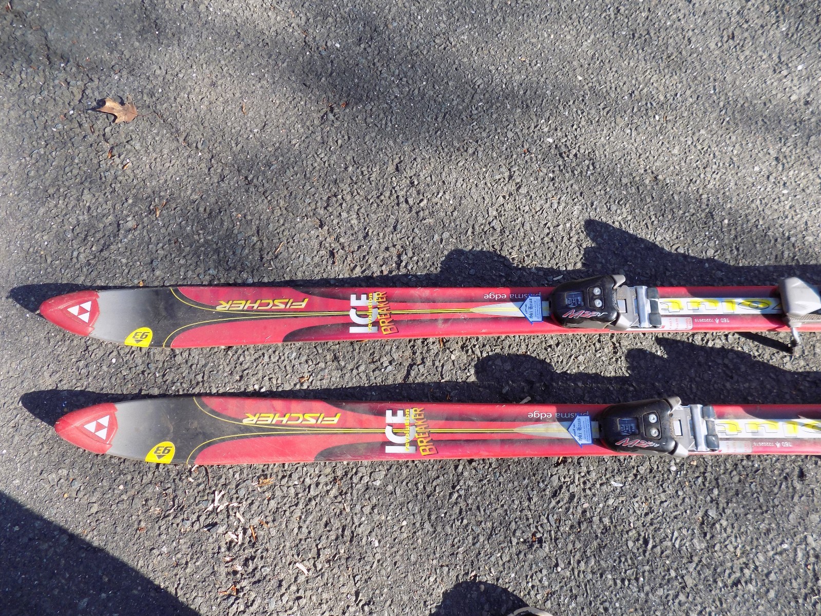 Fischer Revolution Ice Breaker DRS skis with Marker M27 bindings | eBay