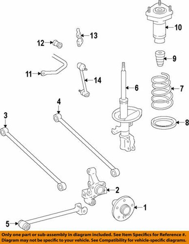 48750-06130 Toyota Support assy, rear suspension, rh 4875006130, New ...