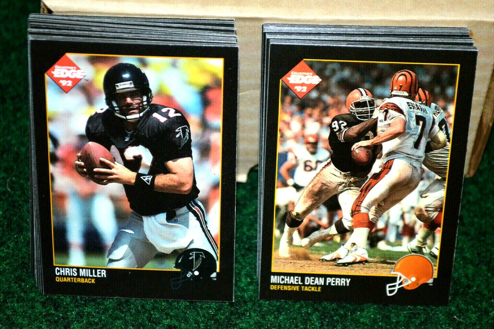 1992 Collectors Edge Complete Football Card Set | eBay