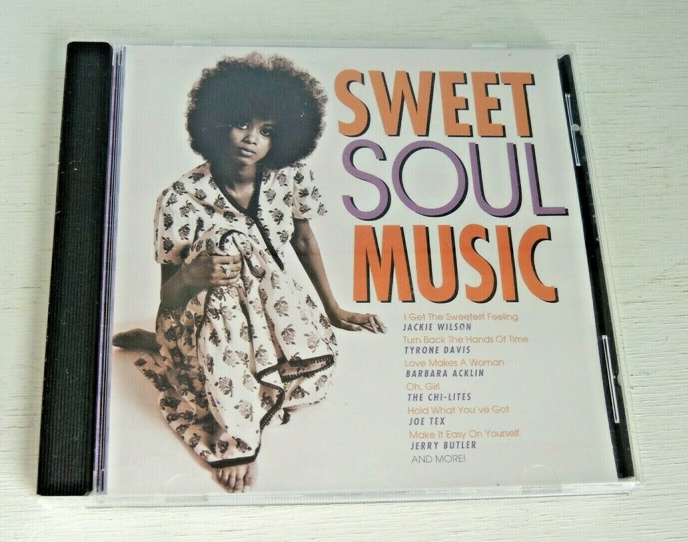 Sweet Soul Music CD Various Artists Jackie Wilson Tyrone Davis Al ...