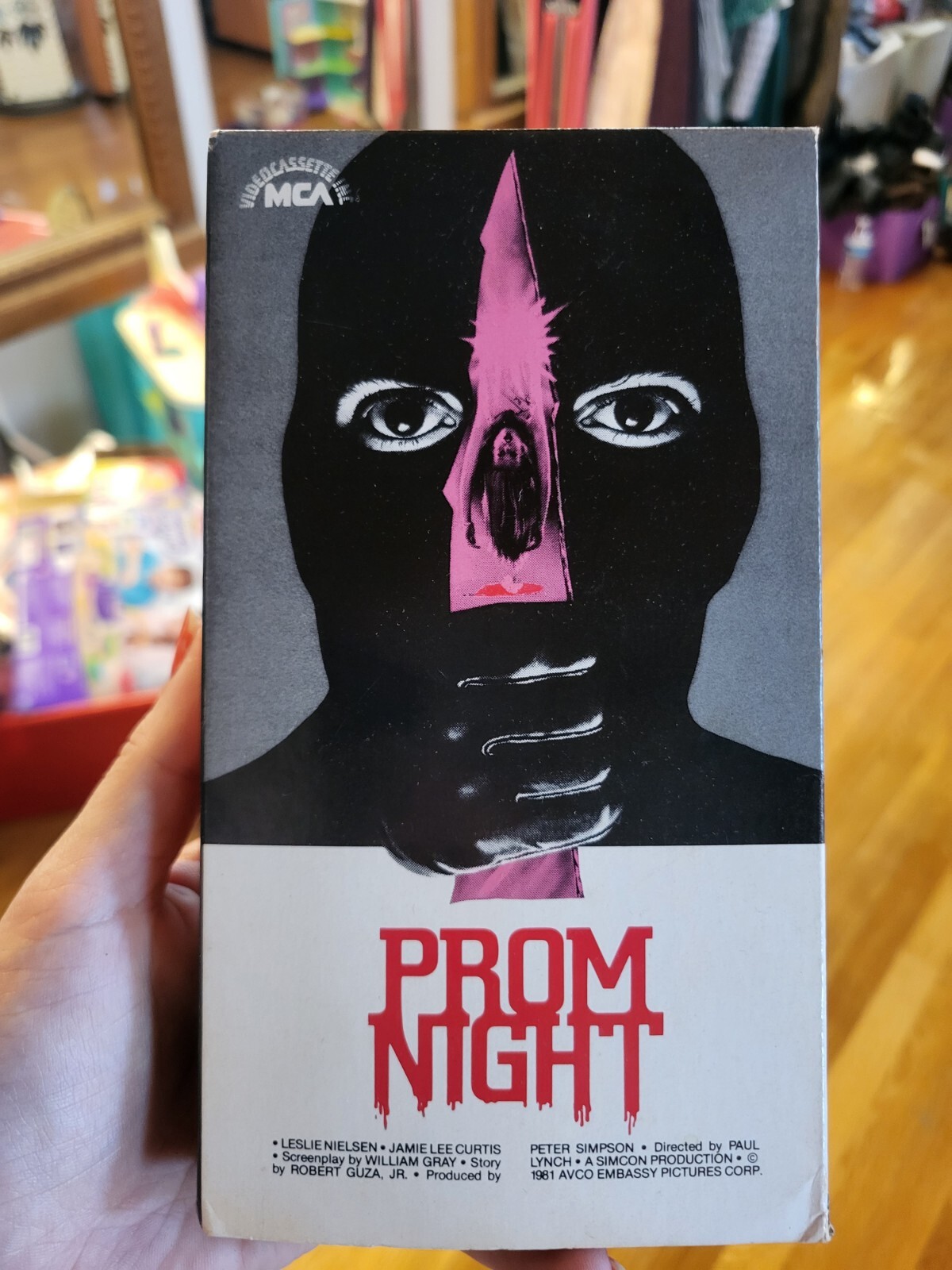 Prom Night (VHS 1981) PERFECT Condition RAINBOW LABEL 20897008538 | eBay