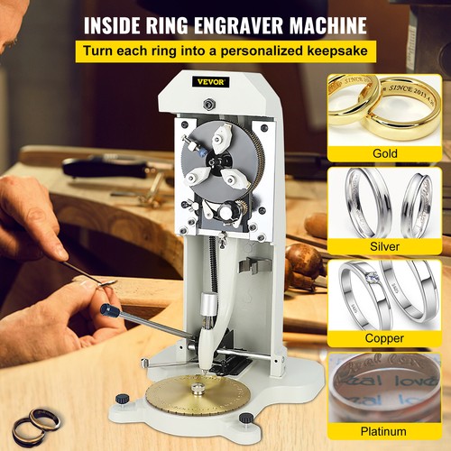 VEVOR Ring Engraver Rings Inner Engraving Inside Ring Letter Engraving ...