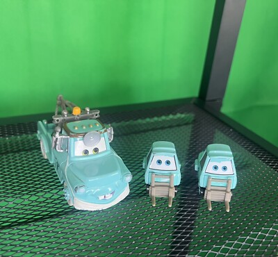 Disney Pixar Cars - Dr. Mater Mask Down With 2 Pittys- Mater The ...