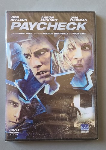 DVD PAYCHECK - Ben AFFLECK / Aaron ECKHART / Uma THURMAN - NEUF | eBay