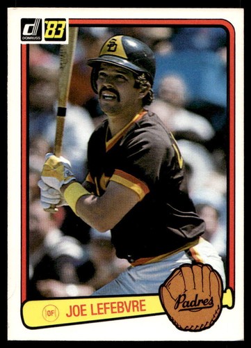 1983 Donruss 523 Joe Lefebvre San Diego Padres Baseball Card | eBay