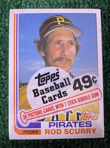 LOT OF (2) 1982 TOPPS BASEBALL UNOPENED CELLO WAX PACKS, RIPKEN RC ...