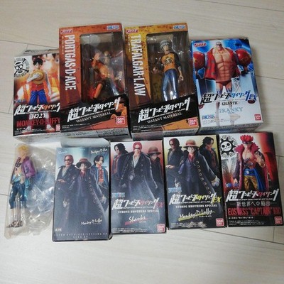 ONE PIECE Figure Anime character lot of 9 Set sale Luffy Shanks Marco ...