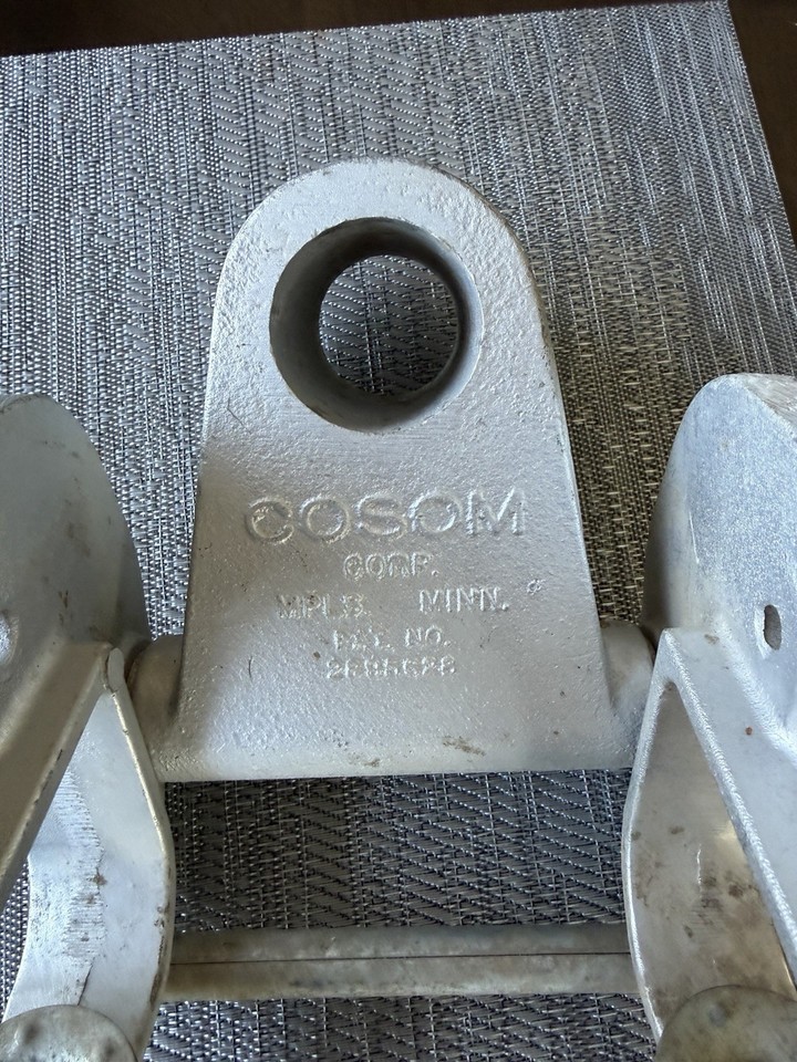 Vintage Cosom Boat Trolling Motor Mount For 1.5” Diameter Outboard ...