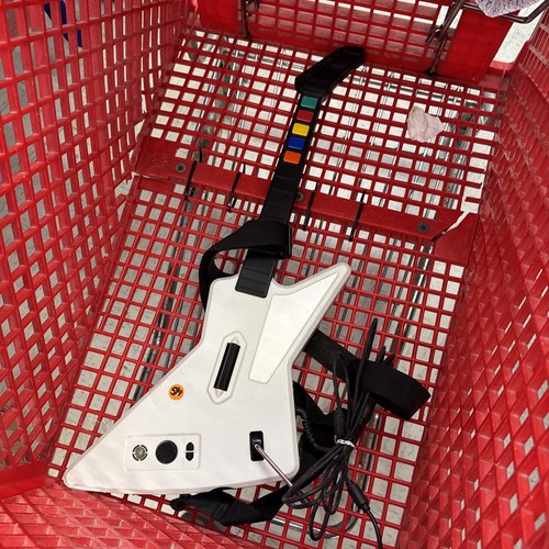 Guitar Hero Xbox 360 Xplorer Guitar RedOctane - w/ Breakaway Cable ...