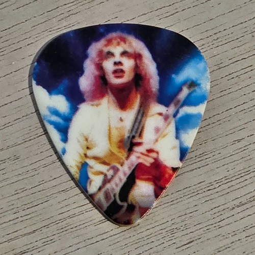 Adam Lester White Guitar pick Peter Frampton comes alive album cover | eBay