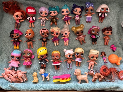 LOL Surprise 3” Doll Bundle Huge Lot Of 23 LOL Dolls & 11 Accessories ...