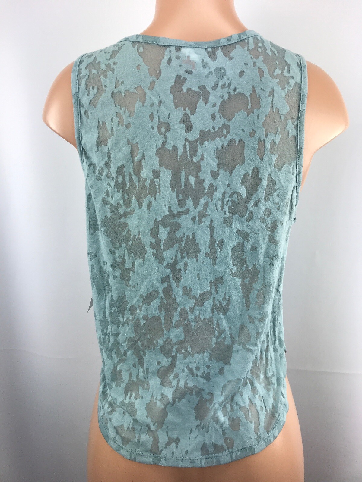 Joy Lab Tank Top Burnout Cinch S M L XL Light Blue JoyLab Target ...