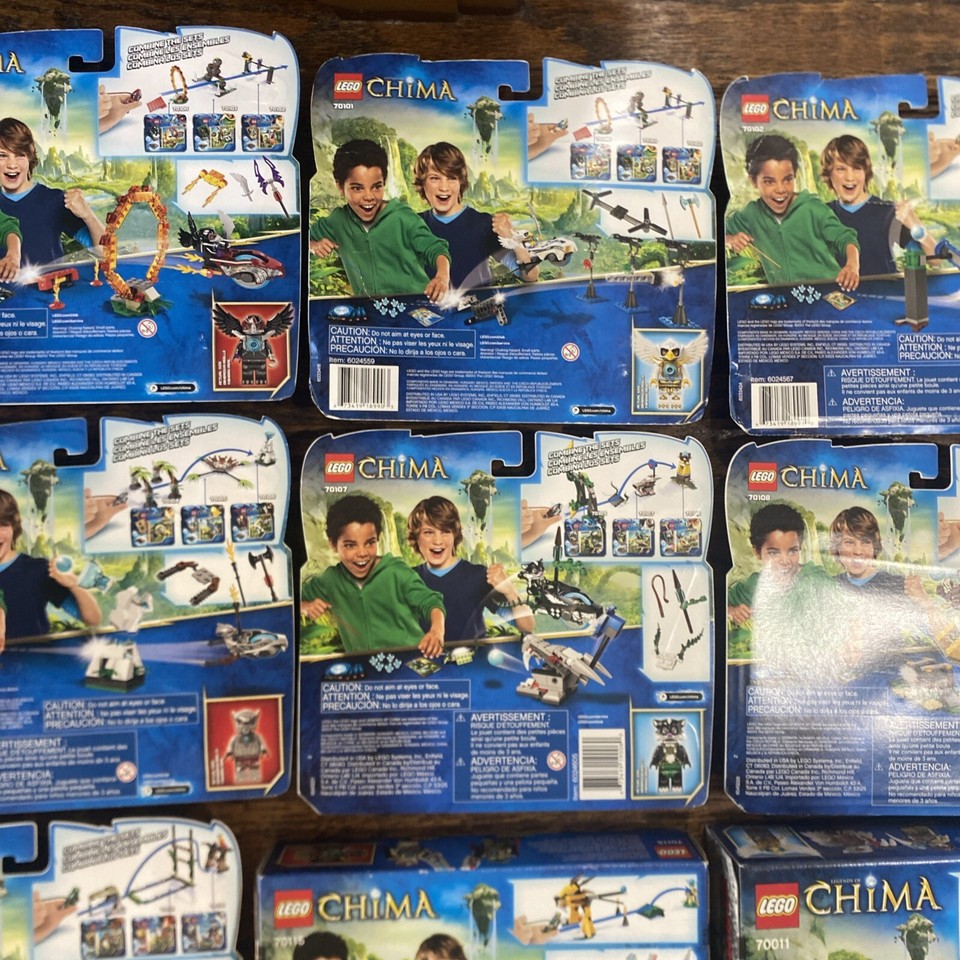LEGO All 28 Sets Legends of Chima Speedorz New Factory Sealed - RARE ...