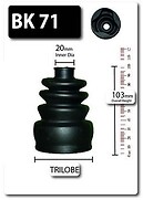 Shaftec BK71 CV Boot Kit for sale online | eBay UK