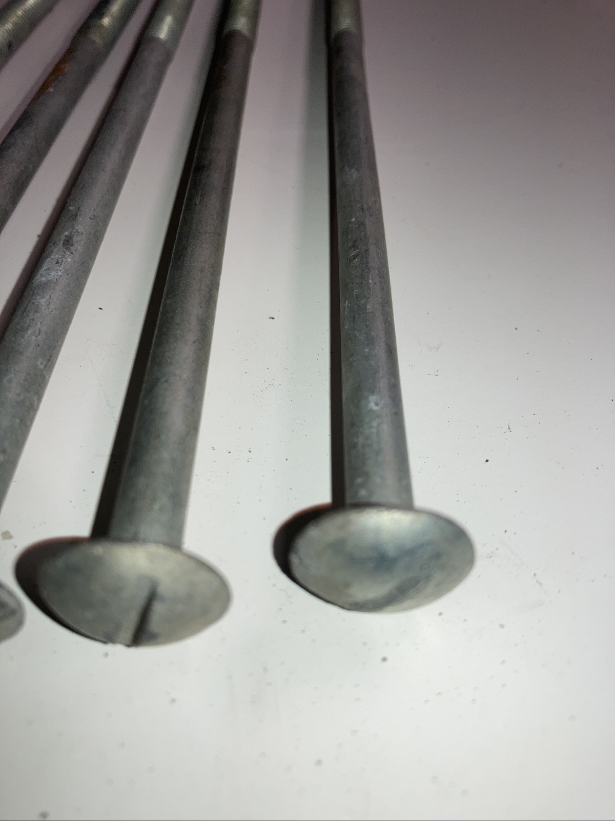 20 Roofing Bolts Slotted Dome Head Zinc Plated 8mm M8 X 215mm | eBay