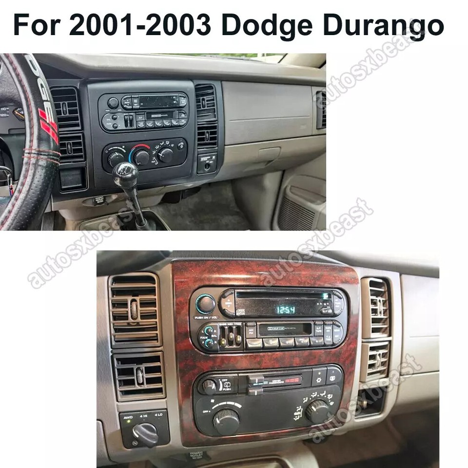 CarPlay Android 15.0 Car Stereo Radio GPS WIFI For 2001 2002 2003 Dodge ...