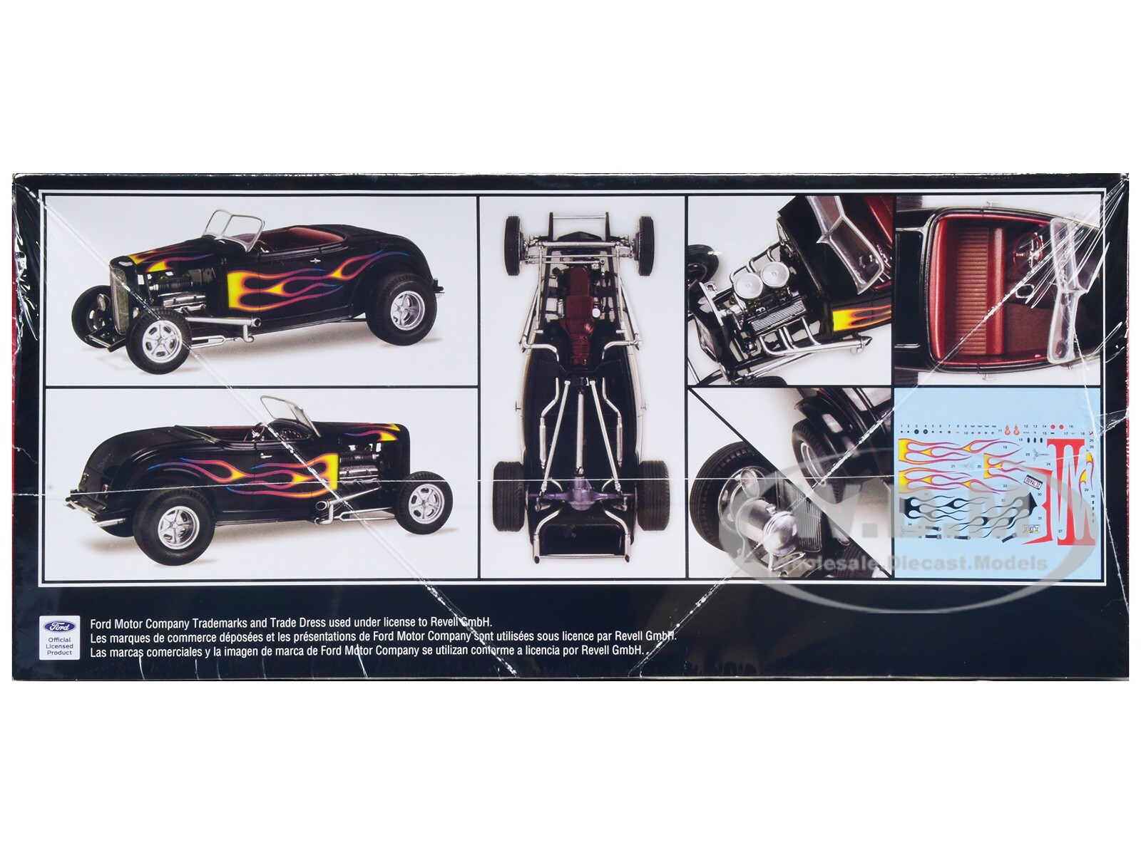 LEVEL 5 MODEL KIT 1932 FORD ROADSTER 1/25 SCALE MODEL CAR BY REVELL ...