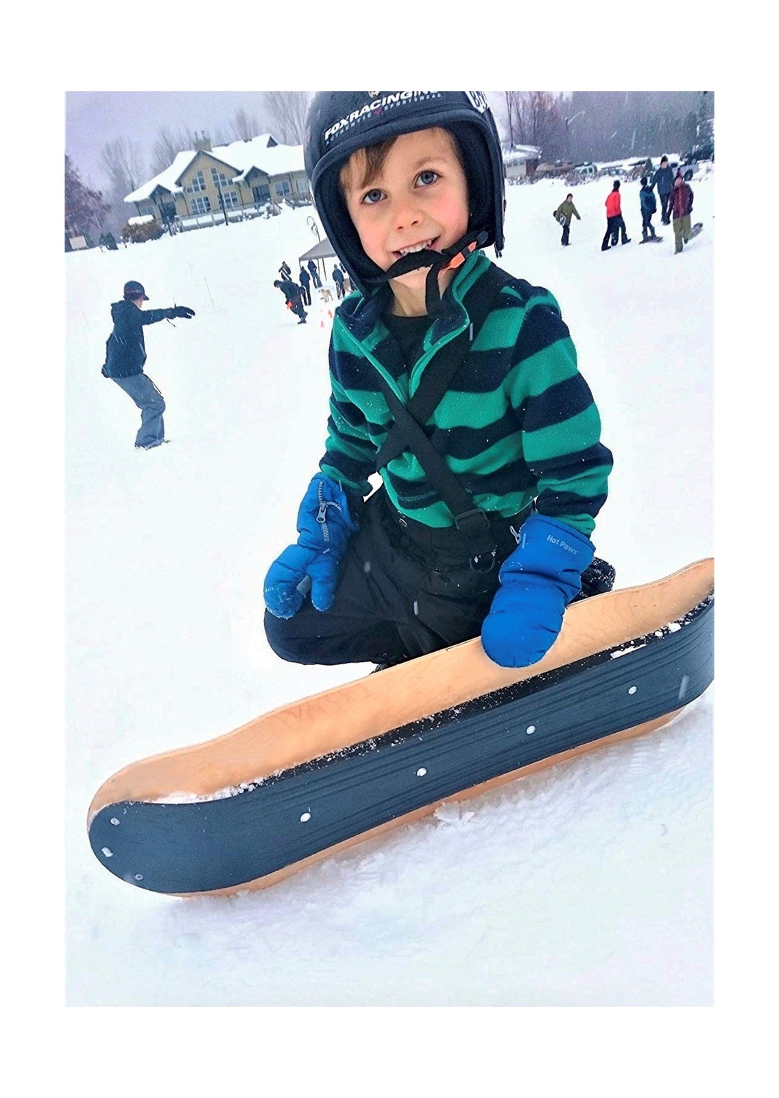 Slopedeck Snowskates - Light & Quick-Turning Snow Skateboard - Snow ...